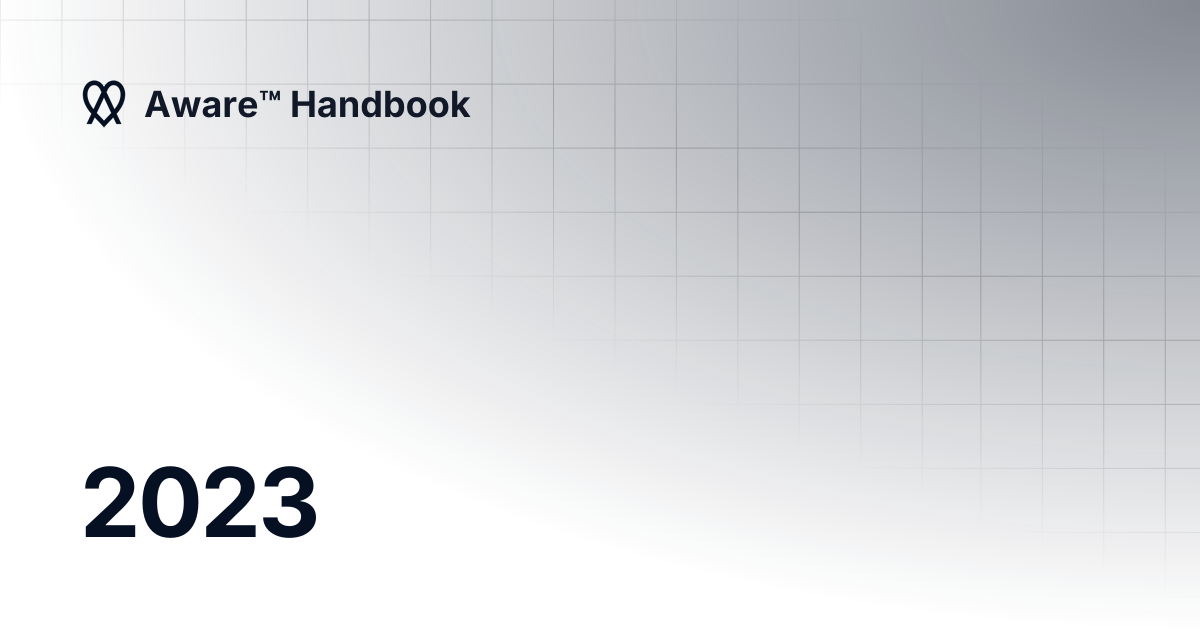 2023 | Aware™ Handbook